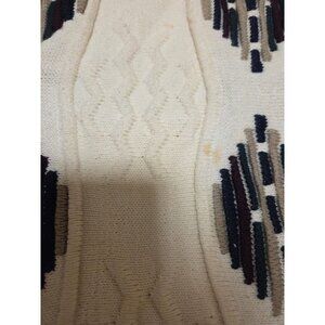 Lavane | Sweaters | Lavane New York Sweater Mens Large Cream Geometric ...